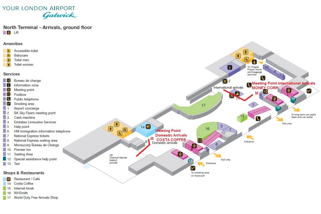 Terminal Maps - 247 Airport Transfer