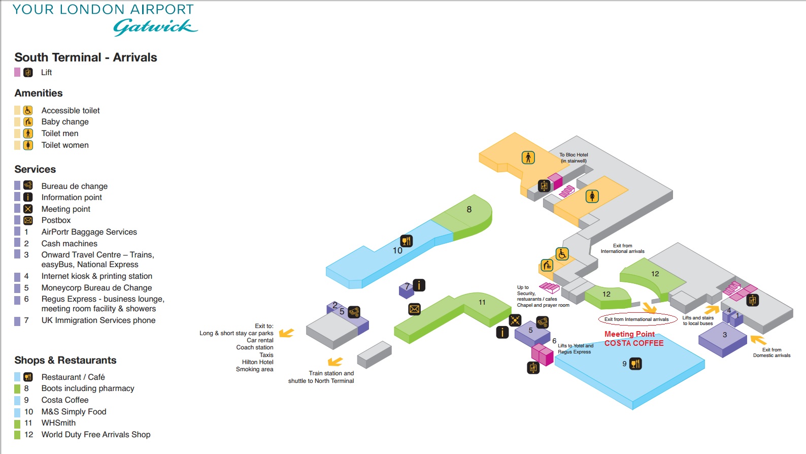 Terminal Maps - 247 Airport Transfer